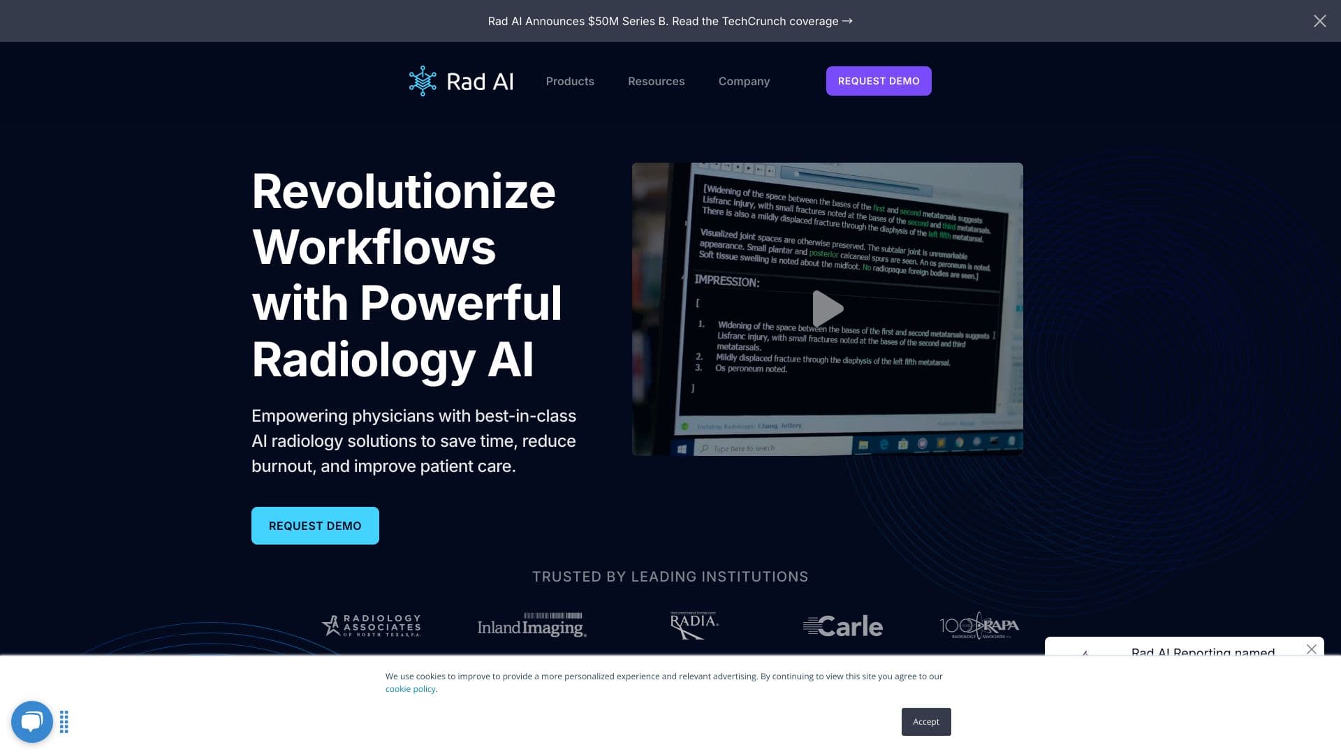 Rad AI | Streamline Radiology Workflows with AI | Futureen
