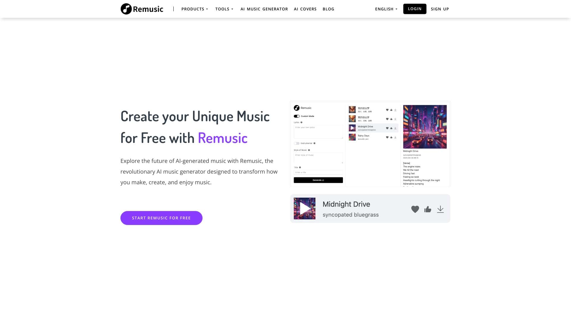 Remusic | Revolutionize Your Music Creation! | Futureen