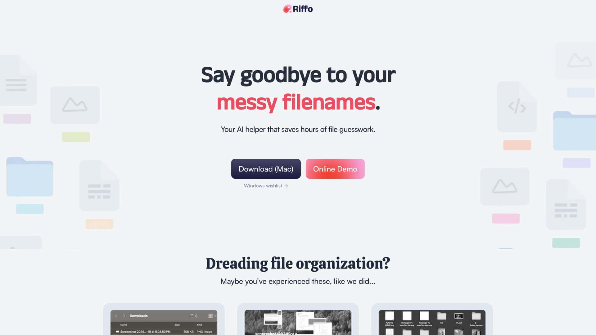 Riffo | Revolutionize Your File Naming Strategy | Futureen