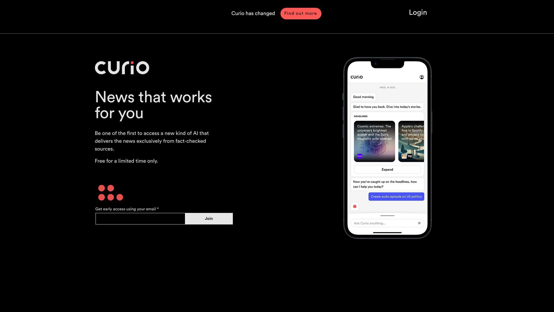 Rio | AI-Powered Source for Fact-Checked News | Futureen