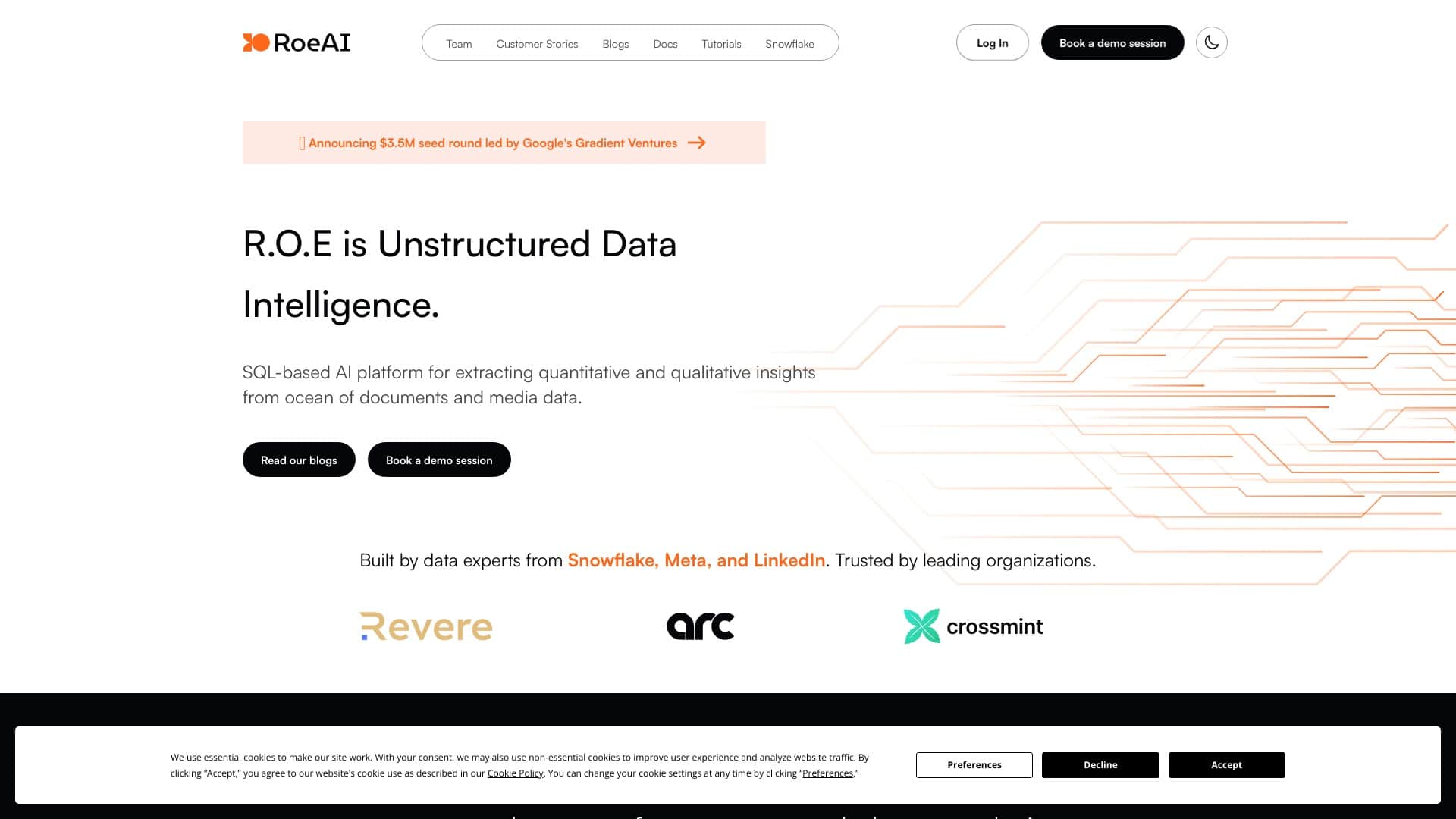 Roe AI | Unlock Insights from Unstructured Data | Futureen
