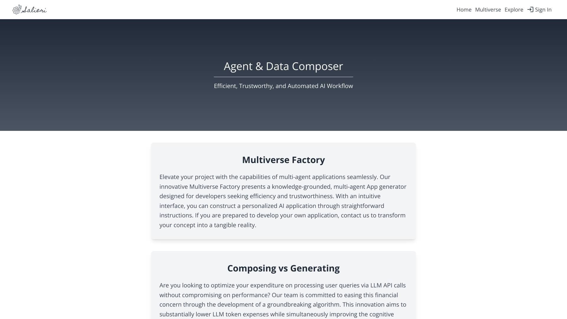 Salieri | Unlock Limitless Creativity with AI! | Futureen