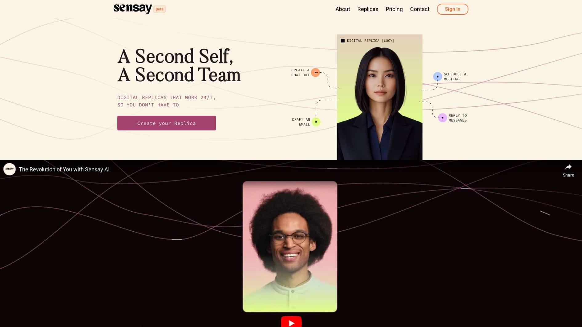 Sensay | Build Your AI Avatar and Share Your Legacy Worldwide | Futureen
