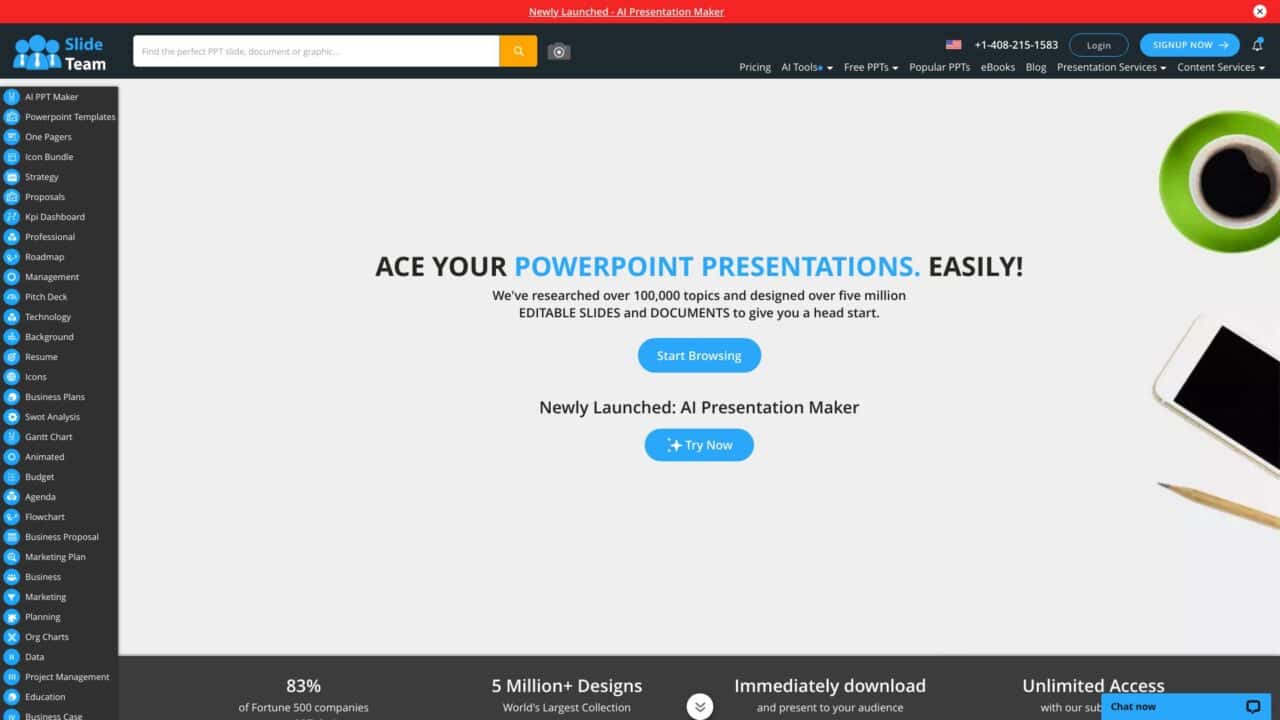 SlideTeam | Instantly Create Impressive Presentations | Futureen