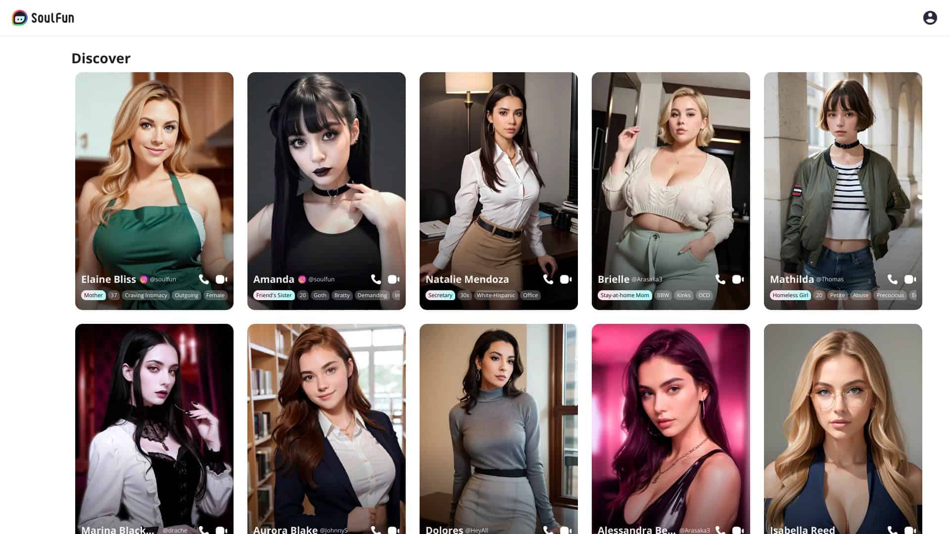 SoulFun | Dive into Engaging AI Conversations | Futureen