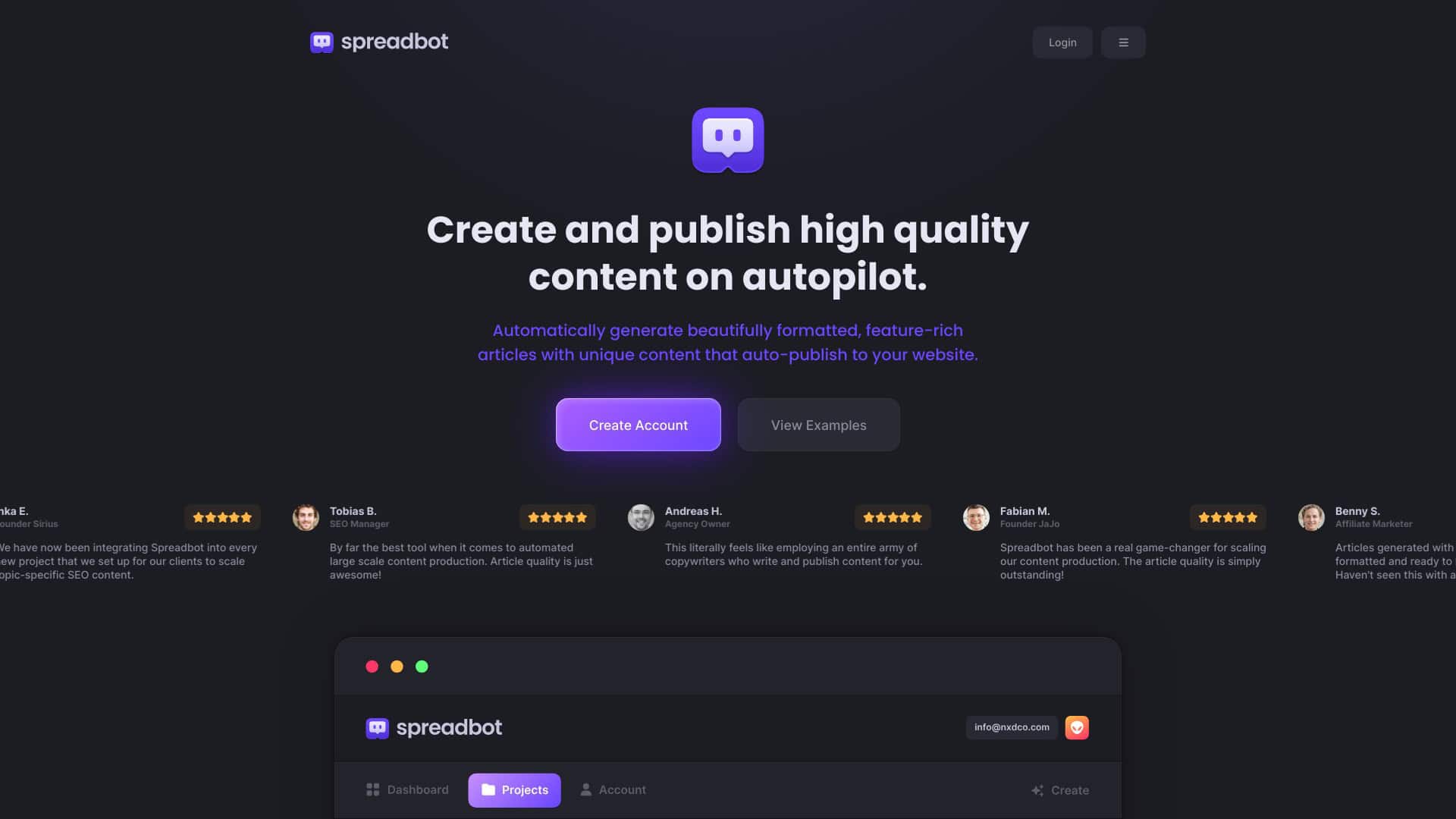 Spreadbot | Automate Your Content Creation! | Futureen