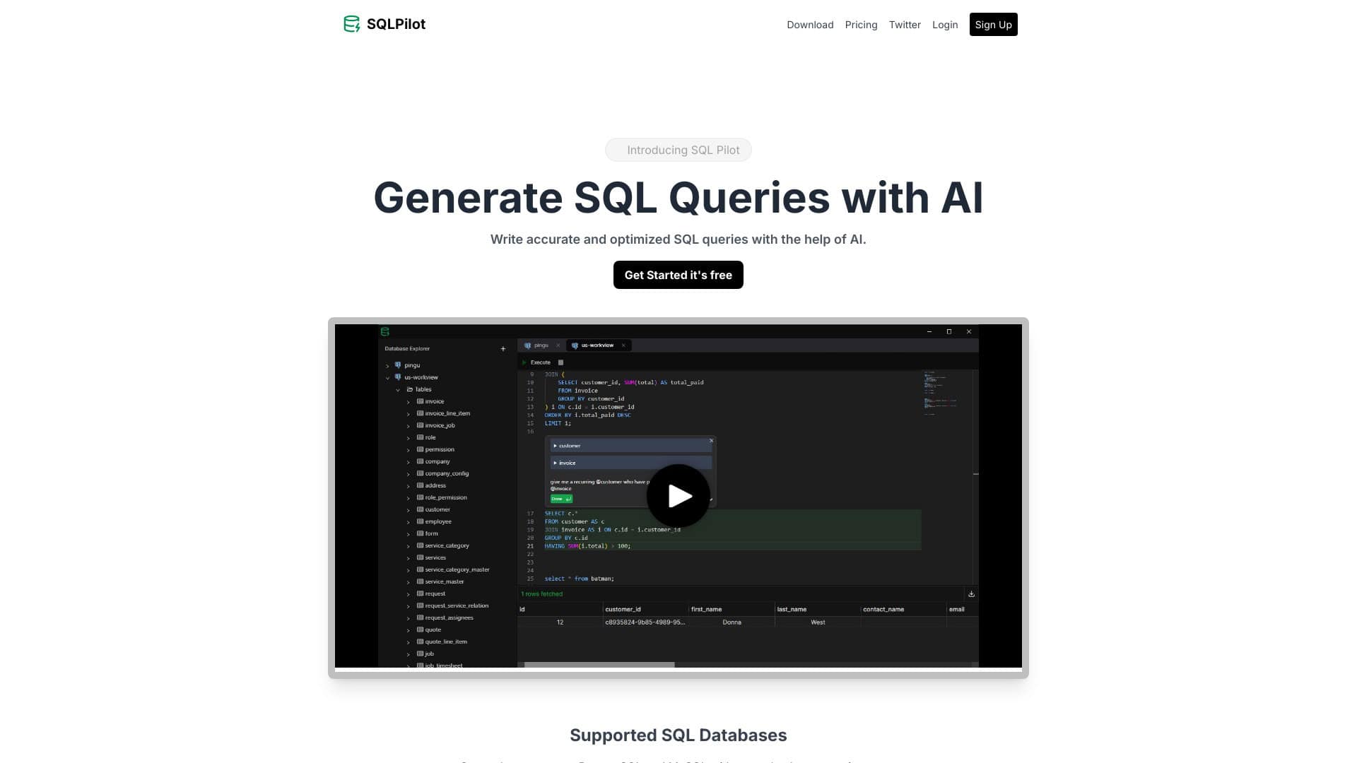 Sqlpilot Write Sql Queries With Ai Futureen 3455