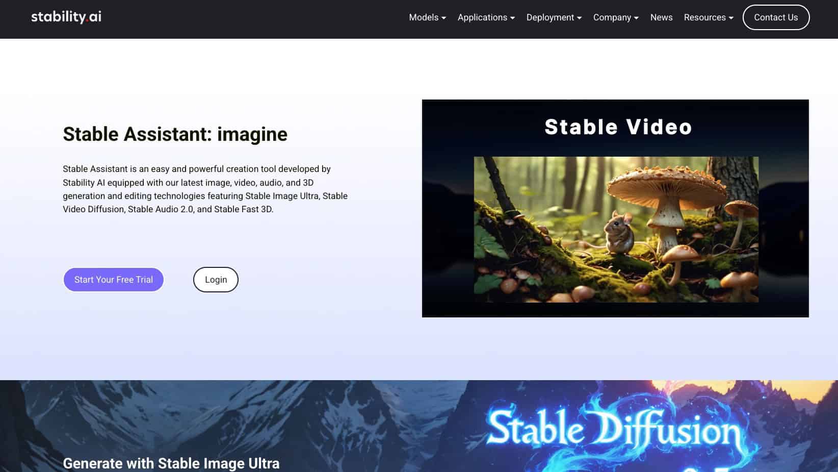 Stable Assistant | Unleash Your Creativity with AI Magic | Futureen