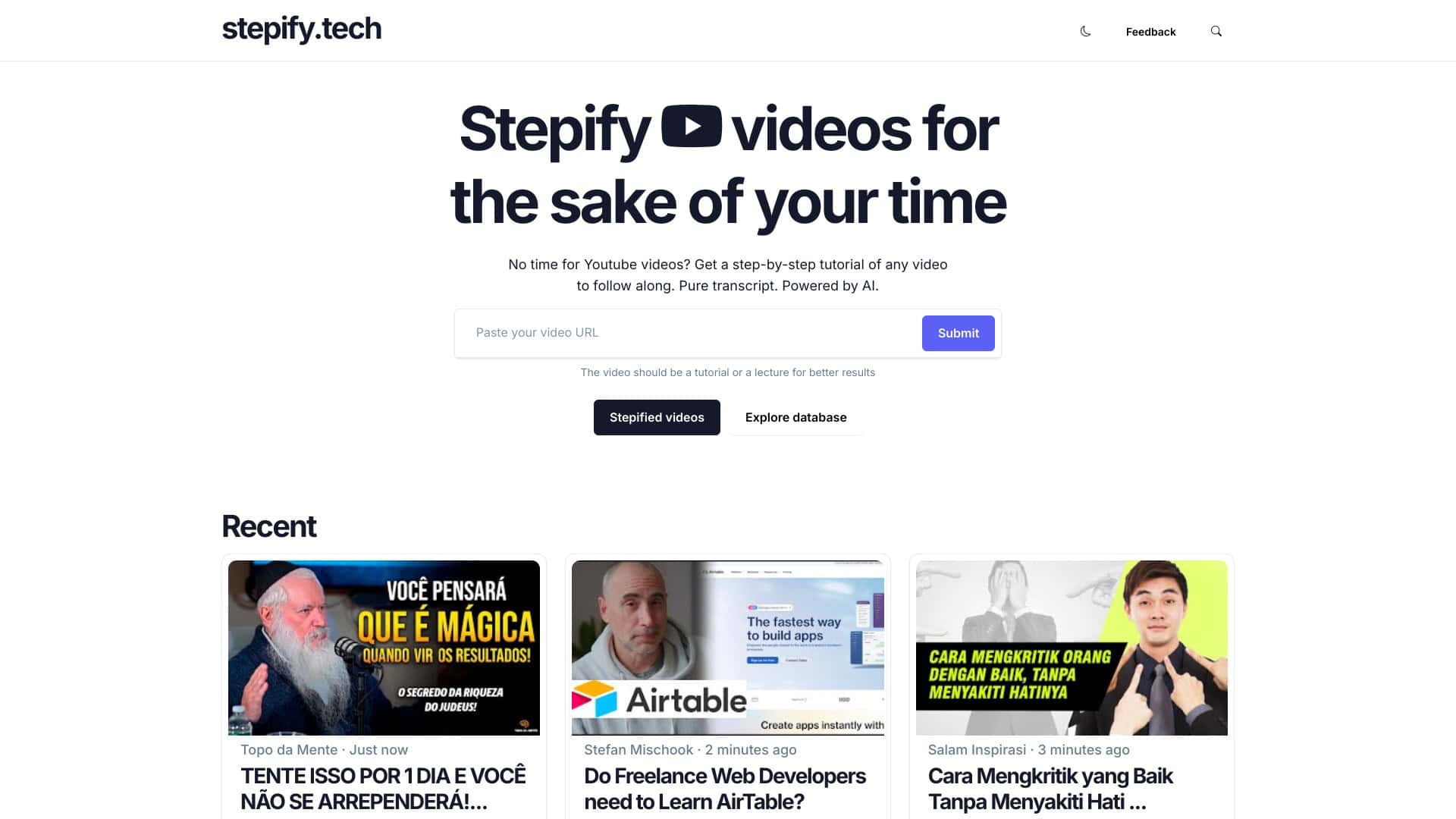 Stepify | Learn Easily with AI-Powered Tutorials | Futureen