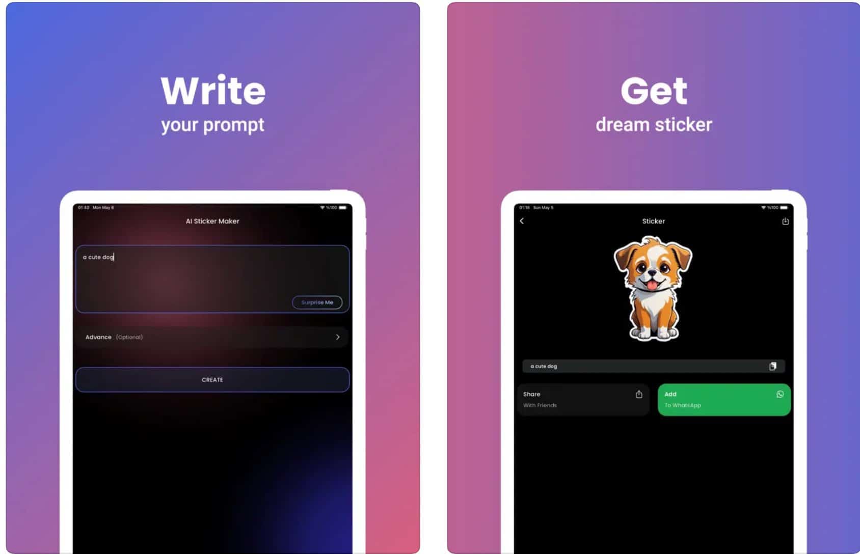 Sticker Maker AI | Transform Chats with Custom Stickers | Futureen