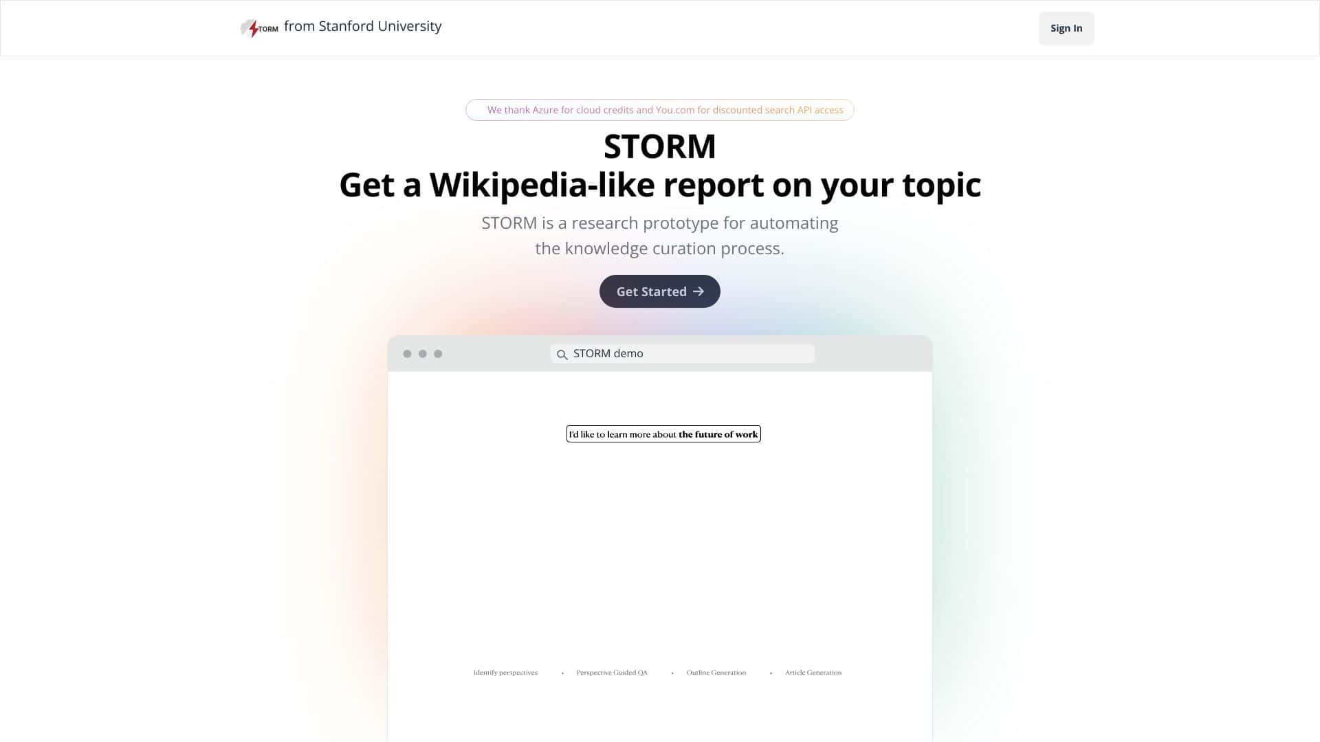 STORM | Automate Knowledge Curation & Tackle Information Overload ...