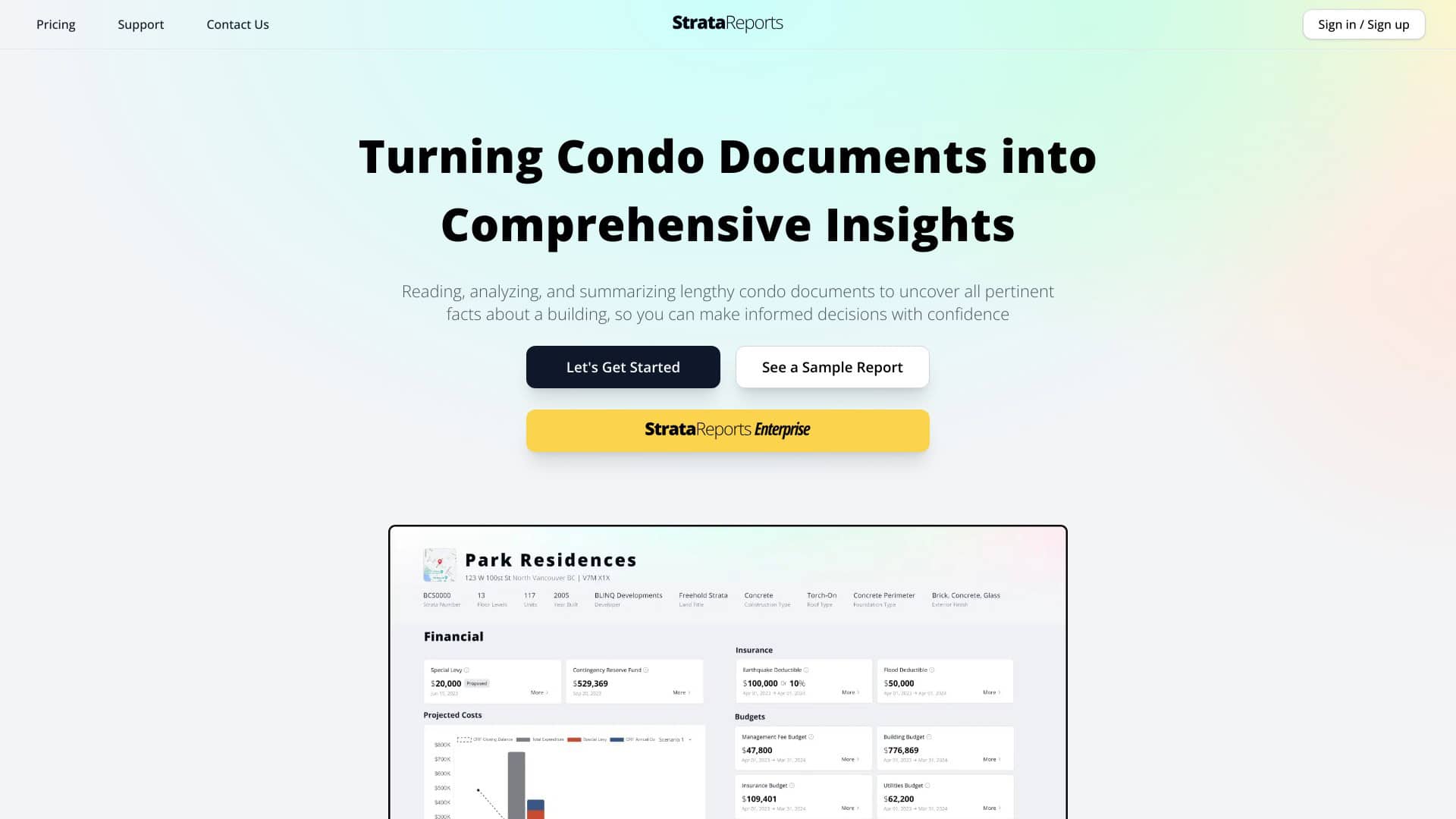 StrataReports | Easy Insights into Condo Documents! | Futureen