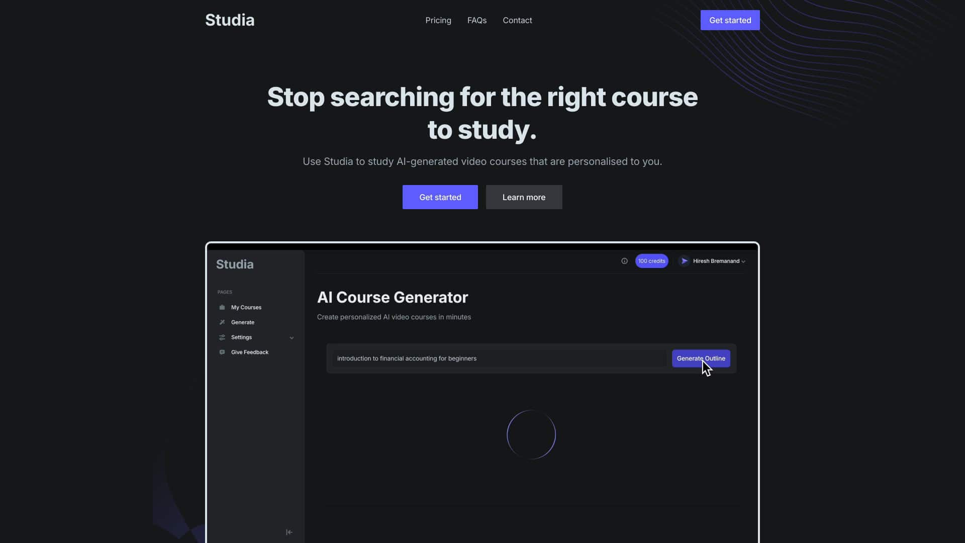 Studia AI | Your Ultimate Virtual Study Companion | Futureen
