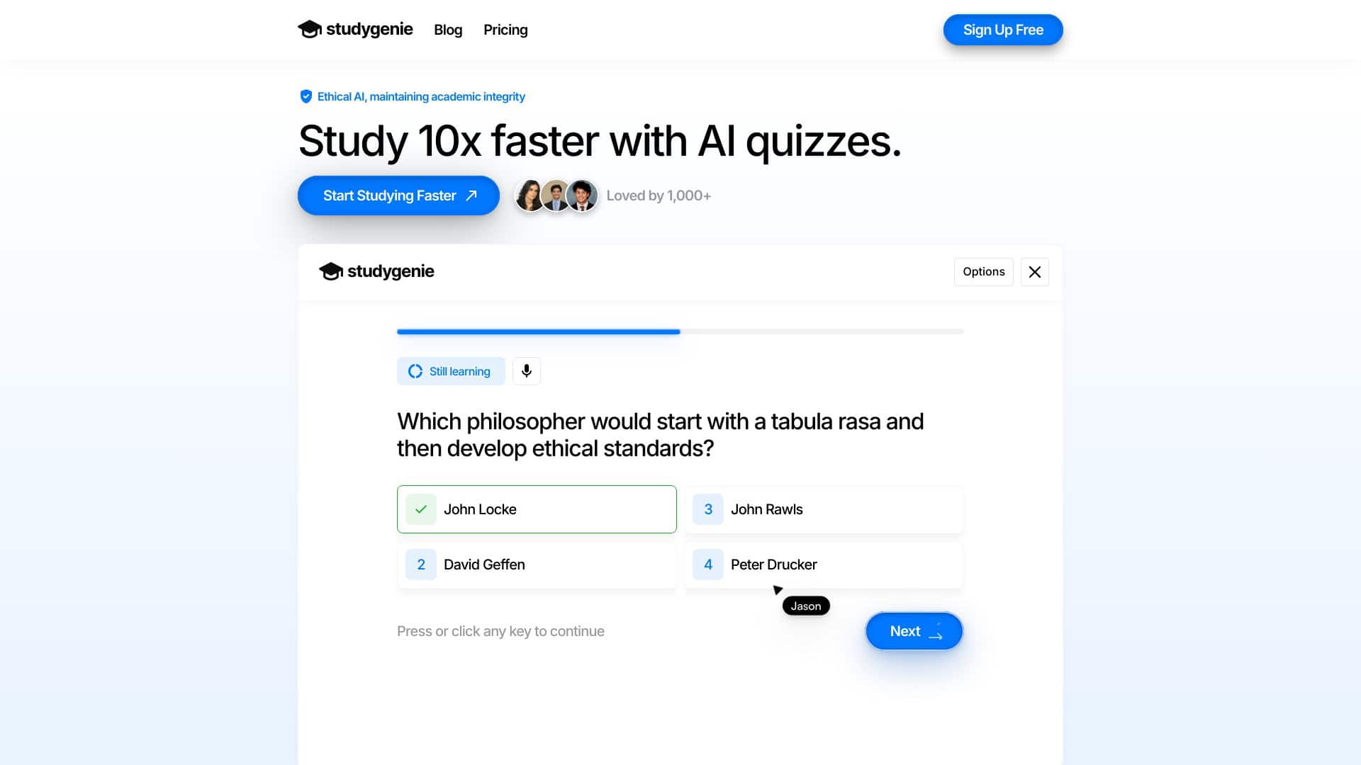 Studygenie | Ace Exams 10x Faster with AI Power | Futureen