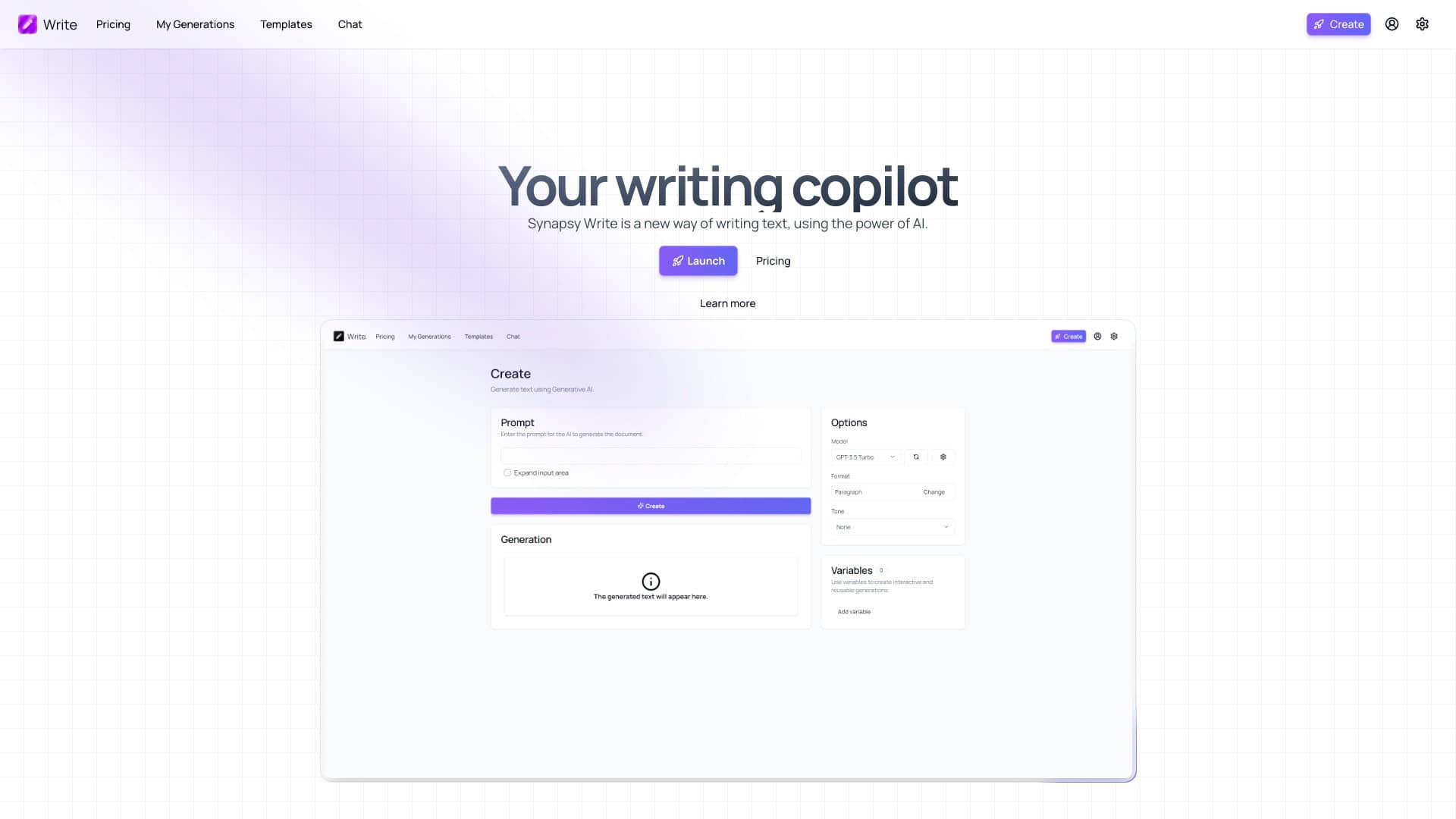 Synapsy Write | Empower Your Writing with AI Technology! | Futureen