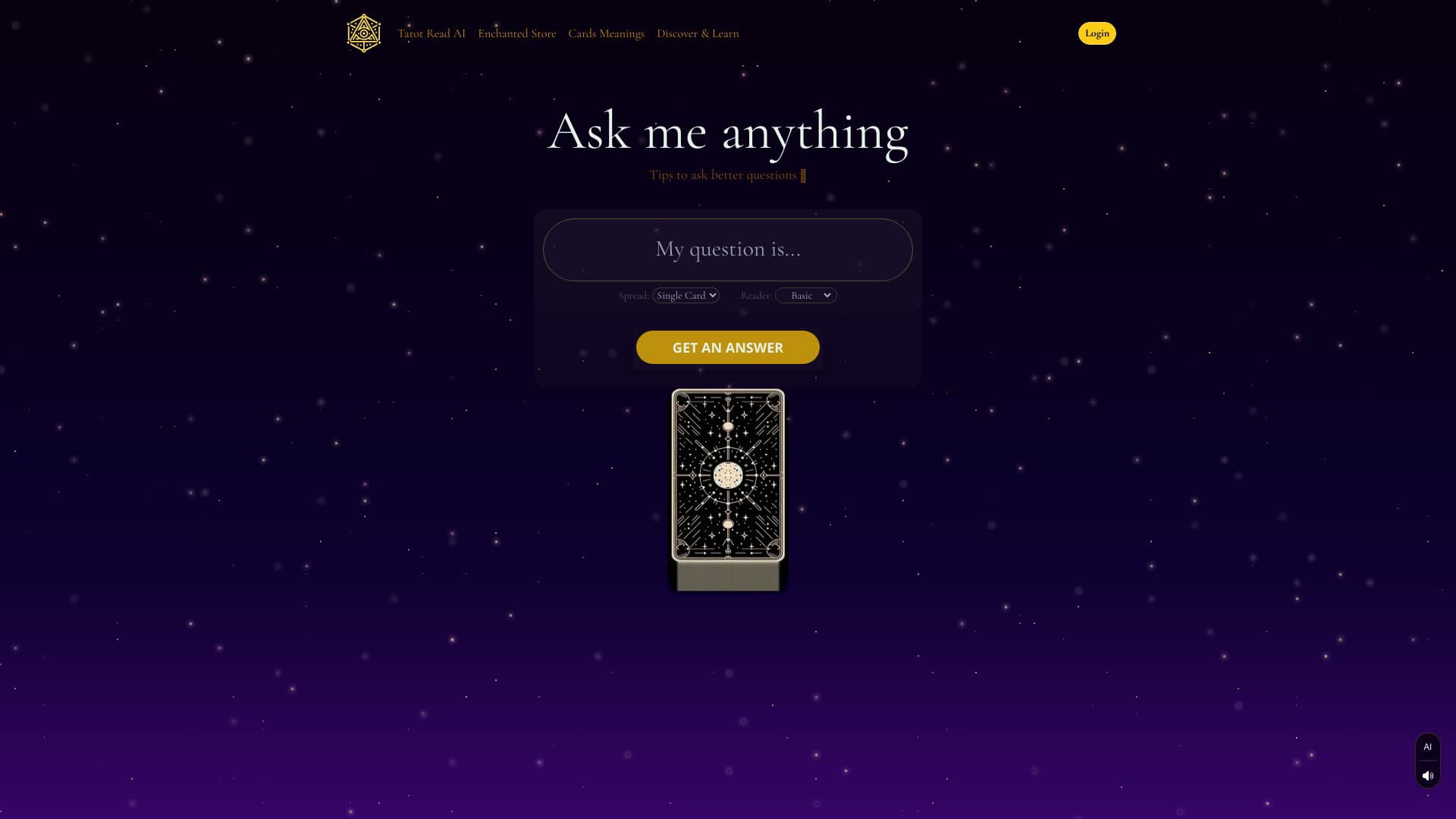 TarotRead | Unlock Your Tarot Insights with AI Magic! | Futureen