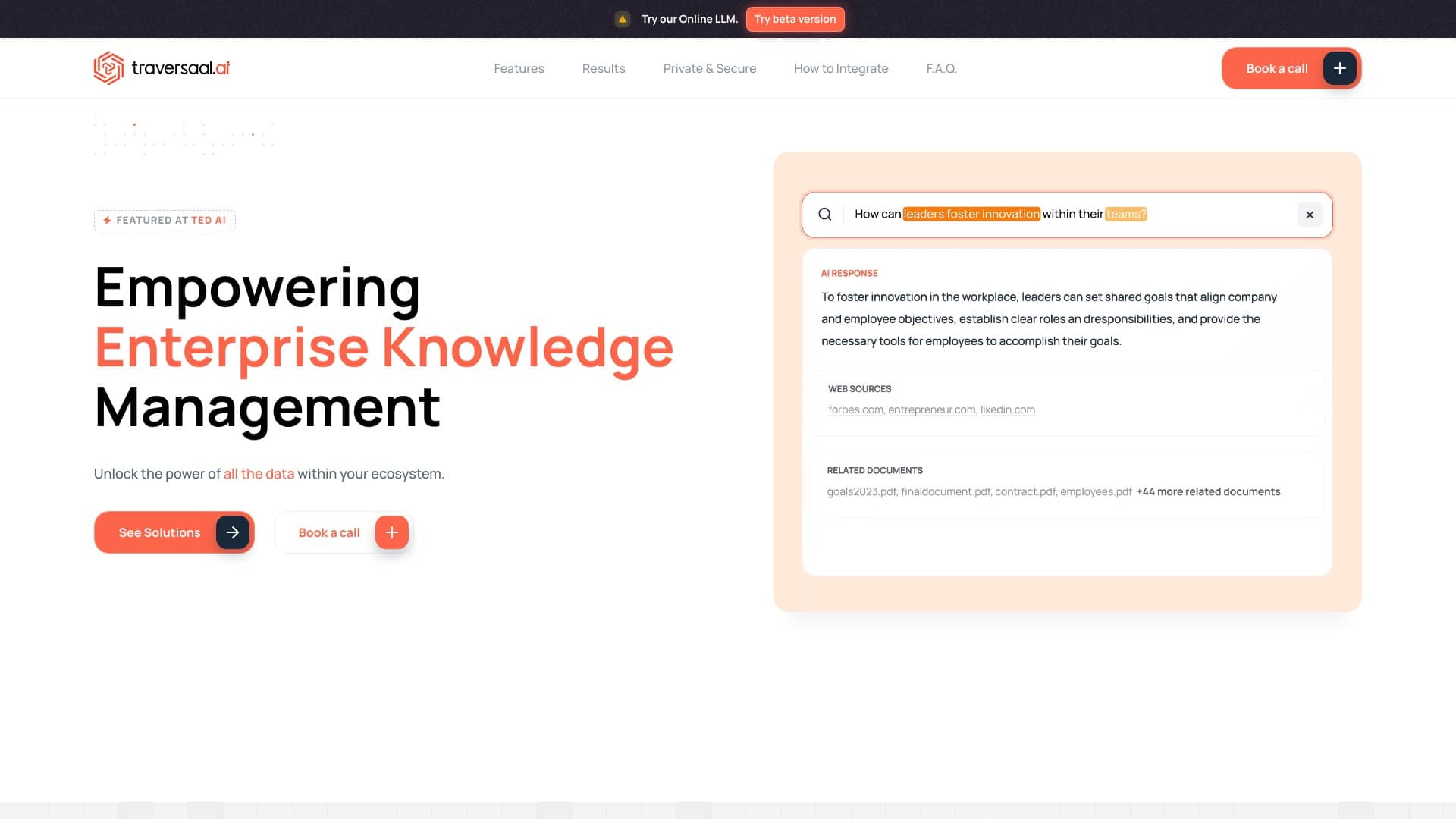 Traversaal | Effortless AI Data Extraction Made Simple | Futureen