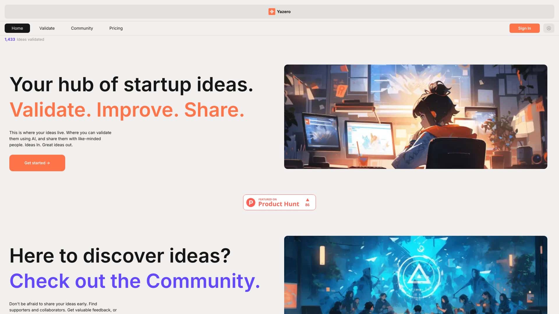 Validator by Yazero | Validate Your Startup Ideas Quickly | Futureen