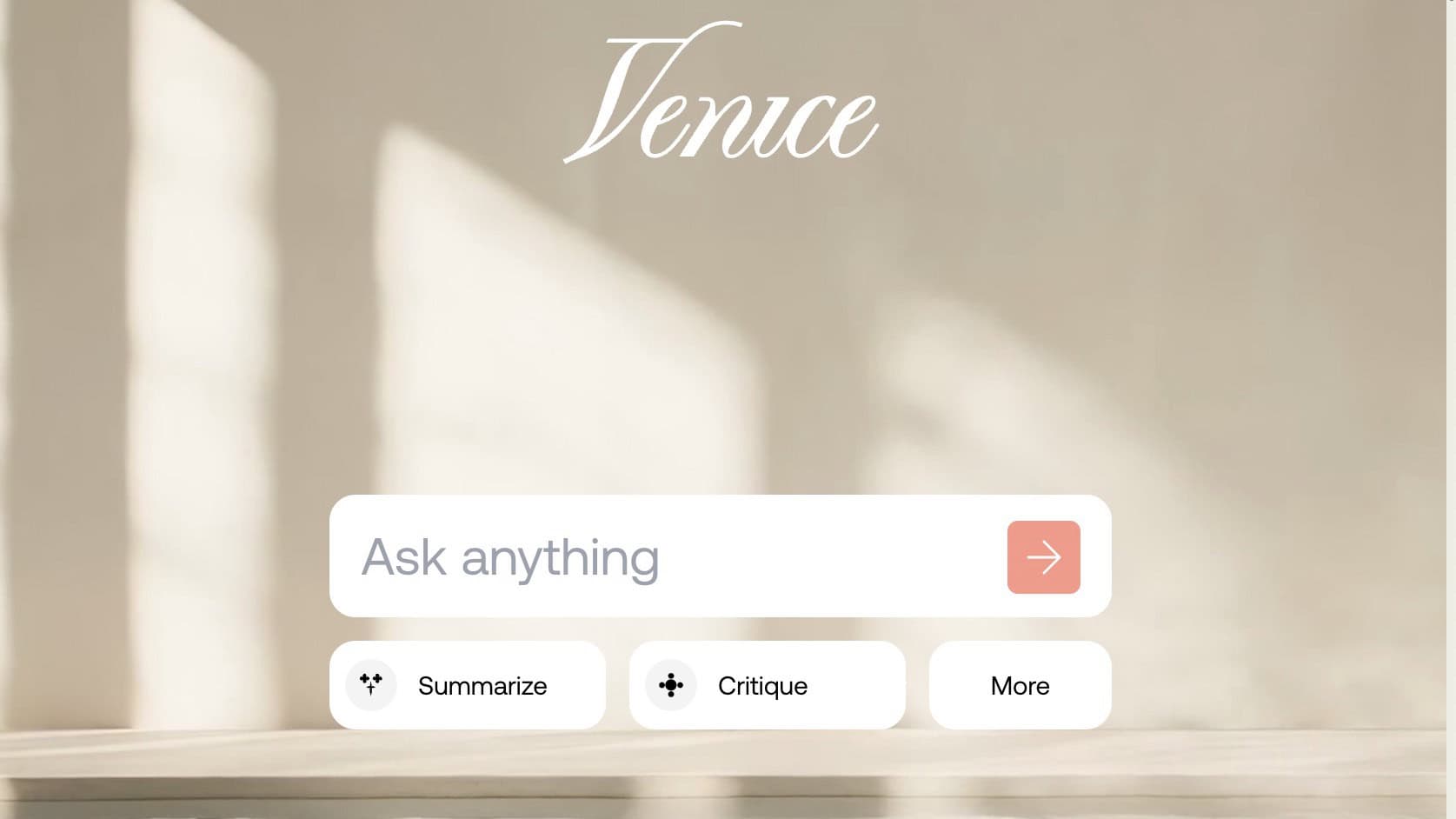 Venice | AI Conversations & Image Creation | Futureen