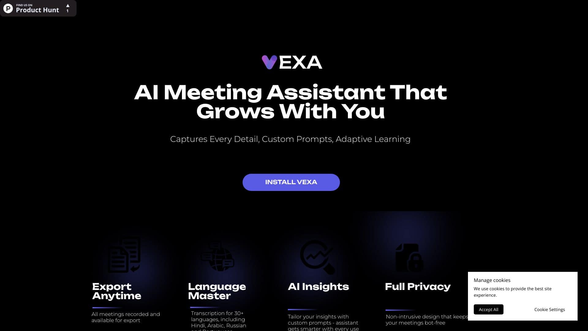 Vexa | Enhance Business Meetings with AI Insights | Futureen