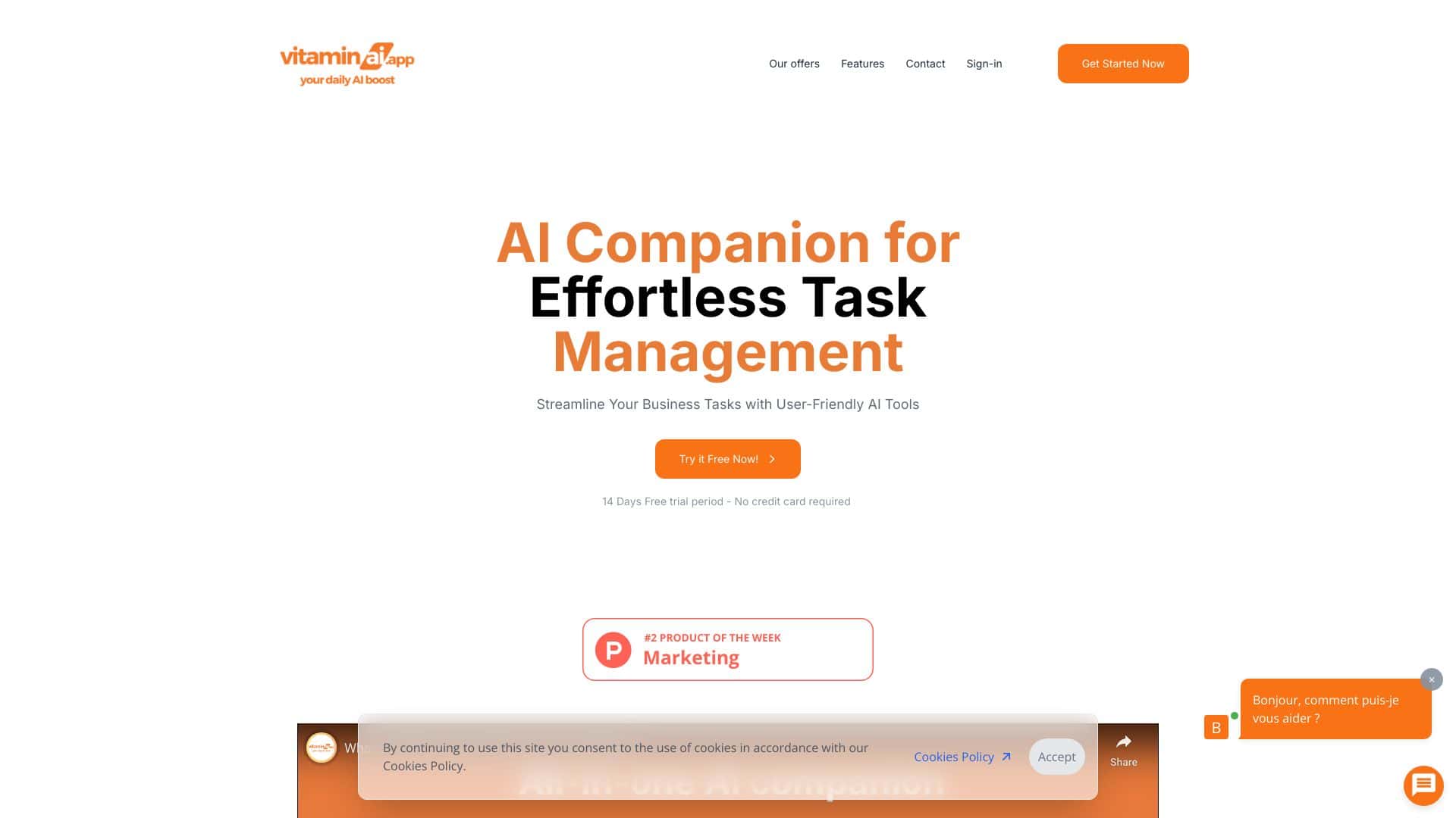 Vitamin AI | Centralize info, speed up communication, and create content rapidly. | Futureen