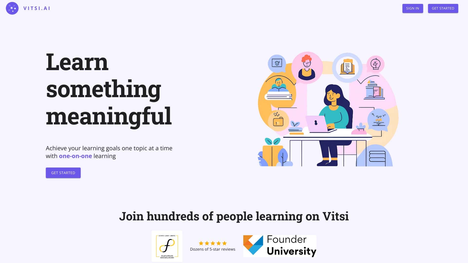 Vitsi AI | Master Startup Skills in 2-Minute Lessons! | Futureen