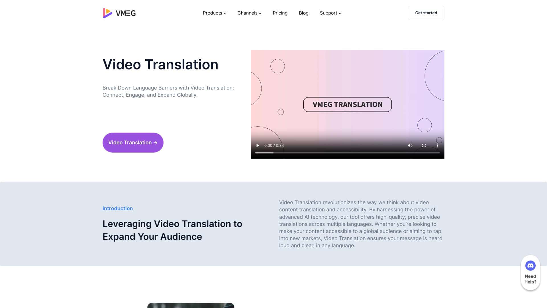 VMEG Video Translation | Expand Your Global Reach Easily | Futureen