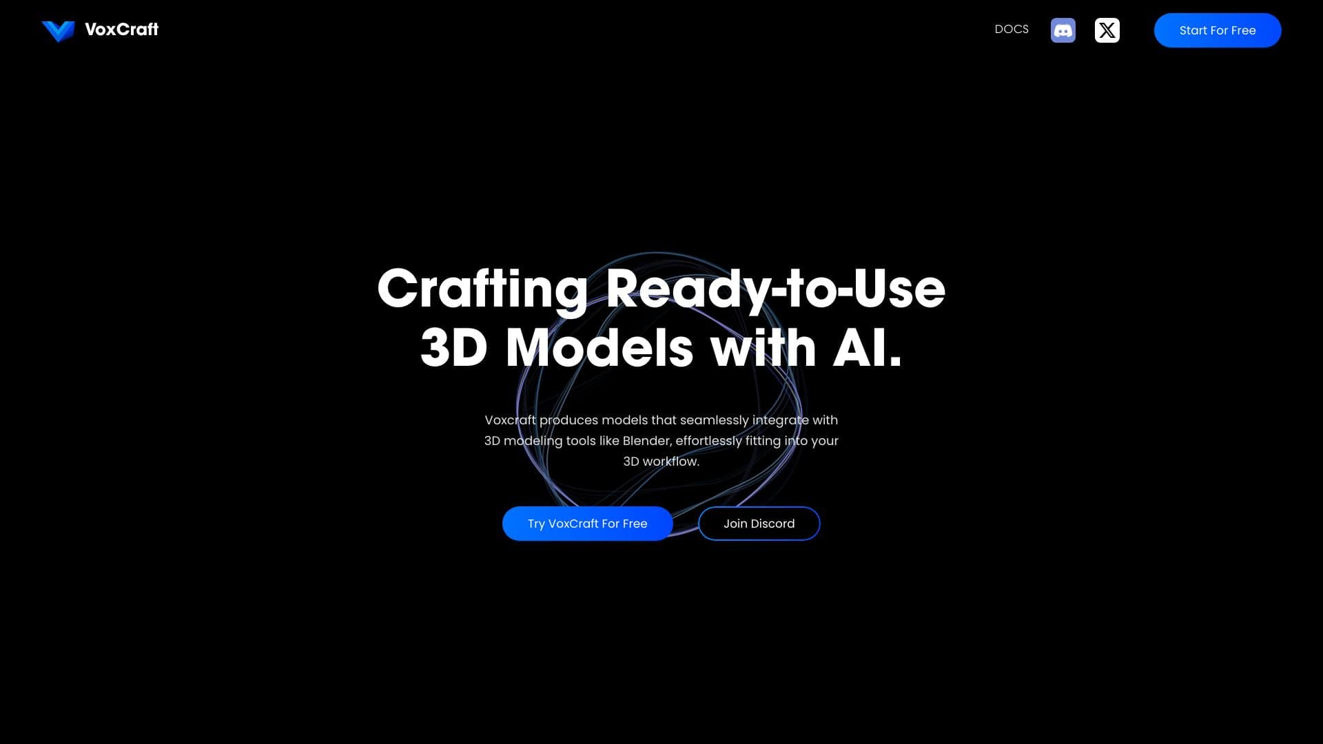 VoxCraft | 3D AI Gen for Free | Easy 3D Creation | Futureen