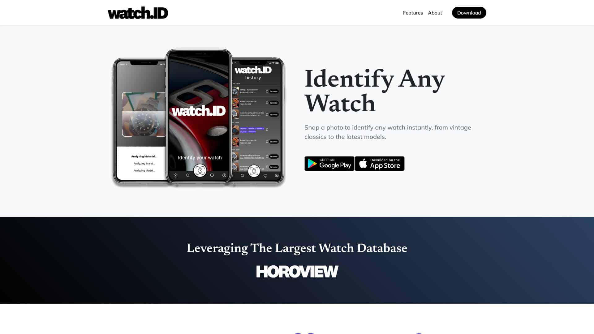 watchID | Identify Watches Instantly and Connect with Fans | Futureen
