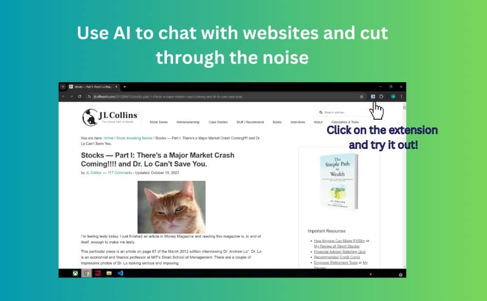 WebTalkerAI | Smarter Web Browsing with AI Chat | Futureen