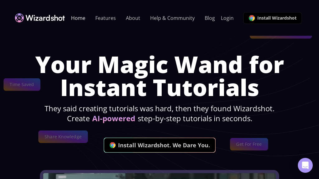 Wizardshot | Create Engaging Tutorials Efficiently | Futureen