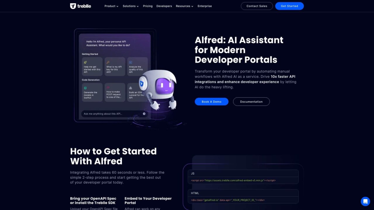 Alfred AI | Streamline Your Developer Portal with Automation | Futureen