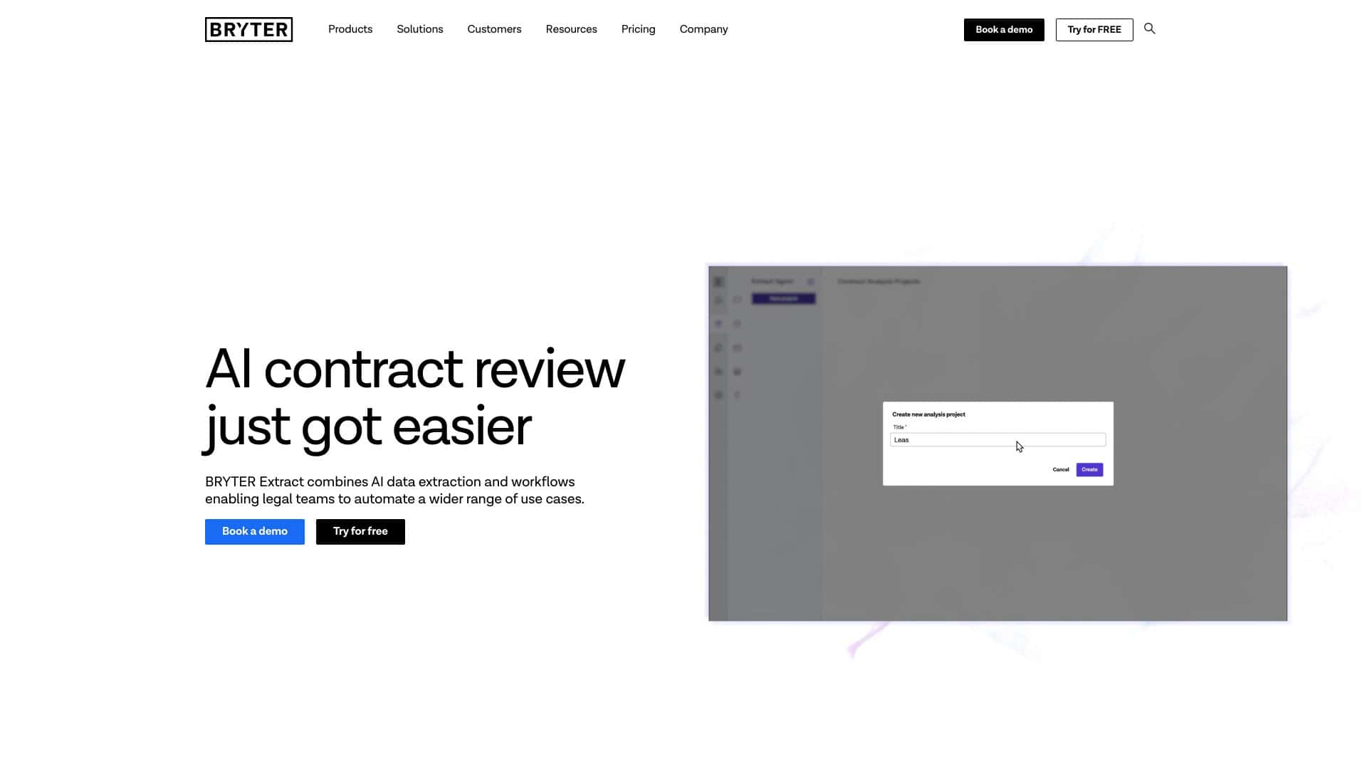 BRYTER Extract | Streamline Legal Contract Review with AI | Futureen
