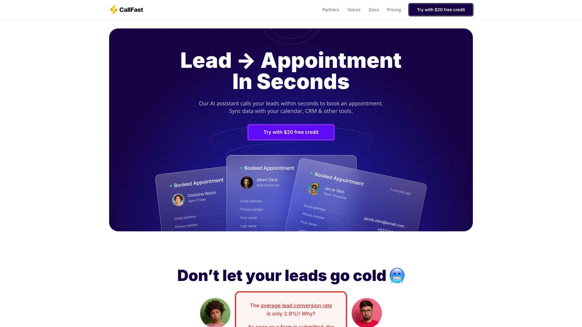 CallFast | Engage Leads & Boost Appointments Instantly | Futureen