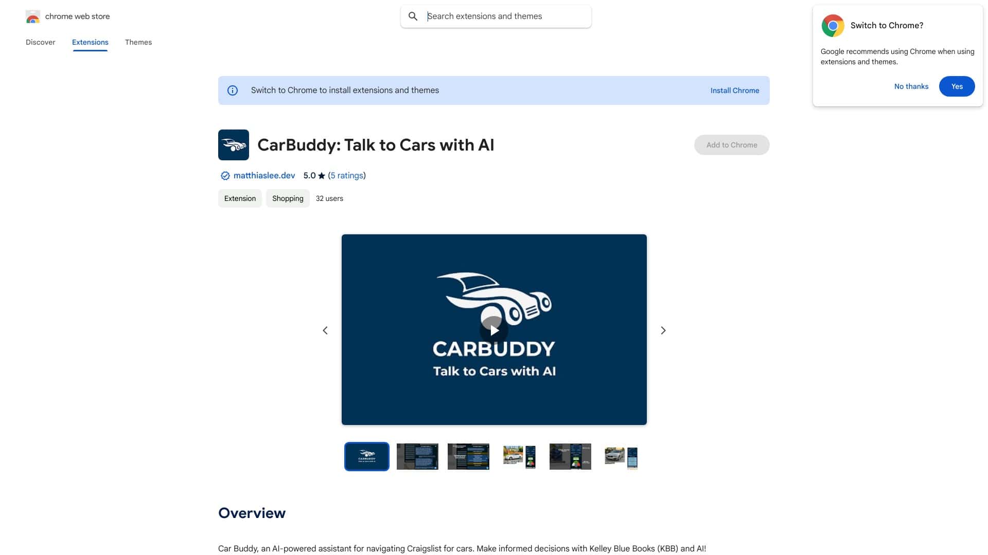 CarBuddy | Streamline Car Shopping with AI Insights | Futureen