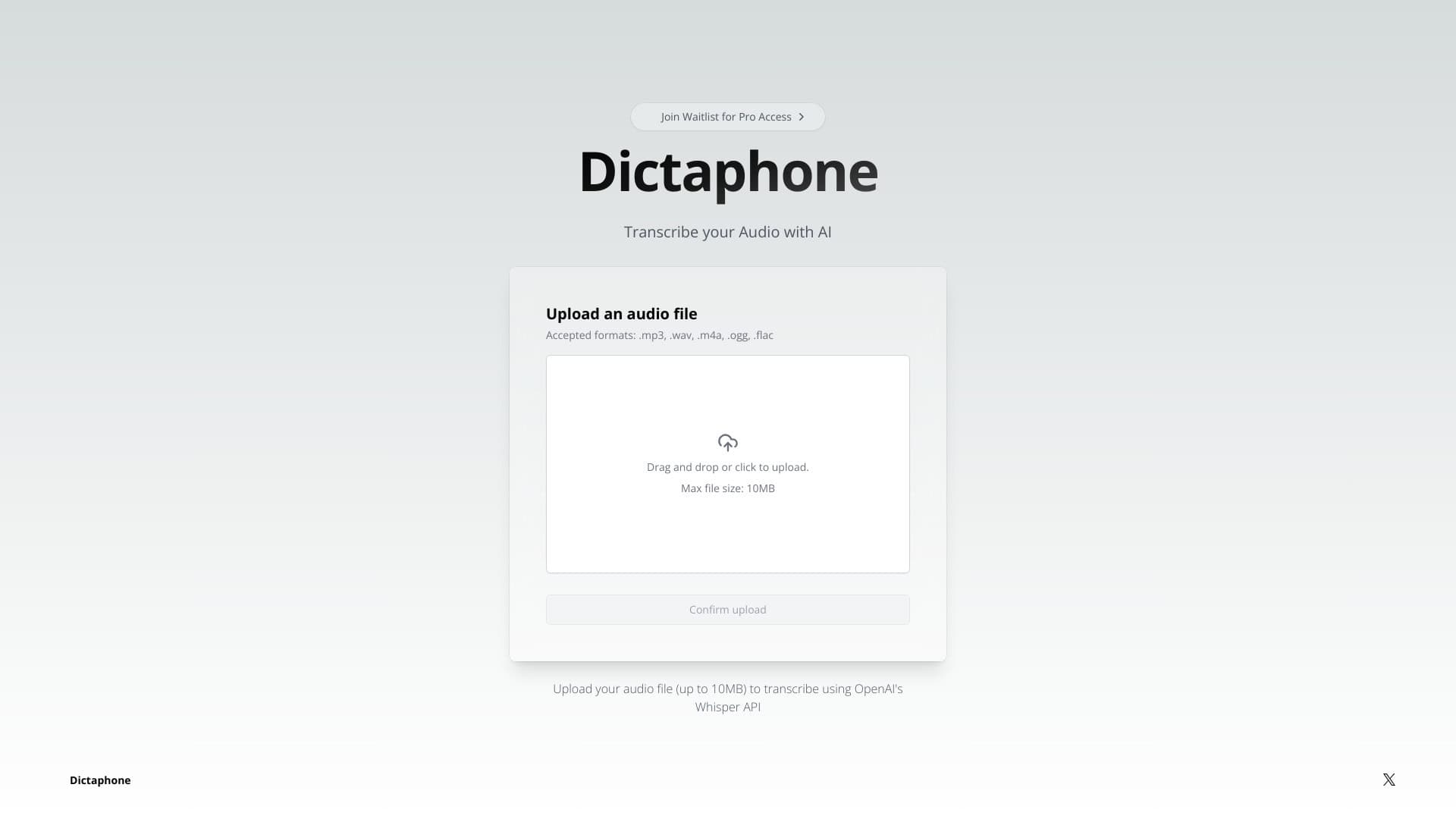 Dictaphone | Quick, Accurate Audio Transcriptions | Futureen