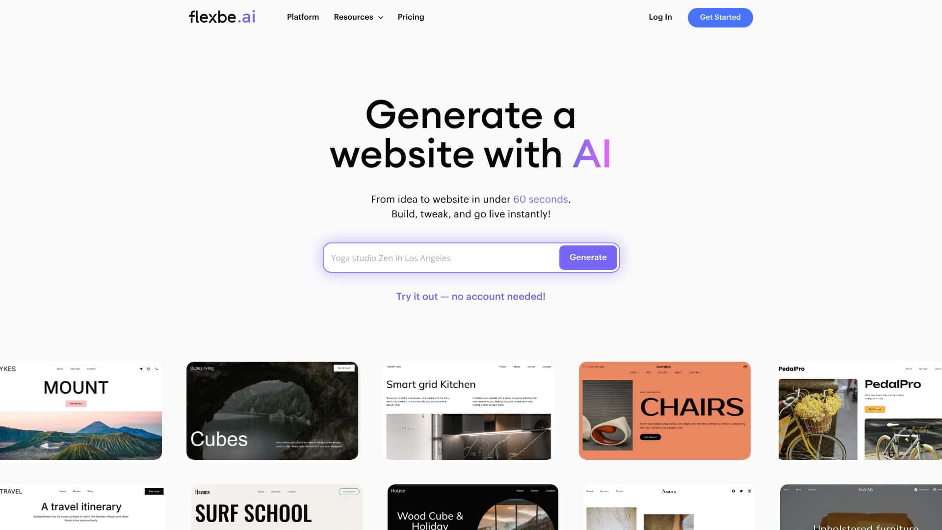 FlexBE | Simplify Website Creation with AI | Futureen