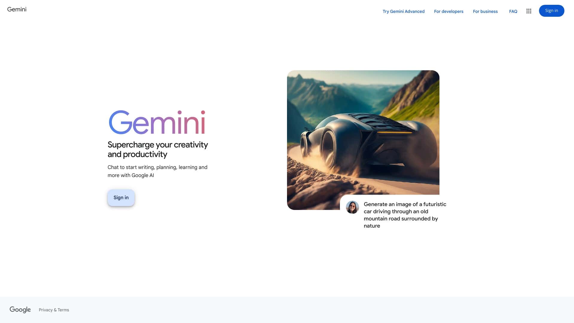 Gemini | Supercharge Your Ideas with Advanced AI | Futureen