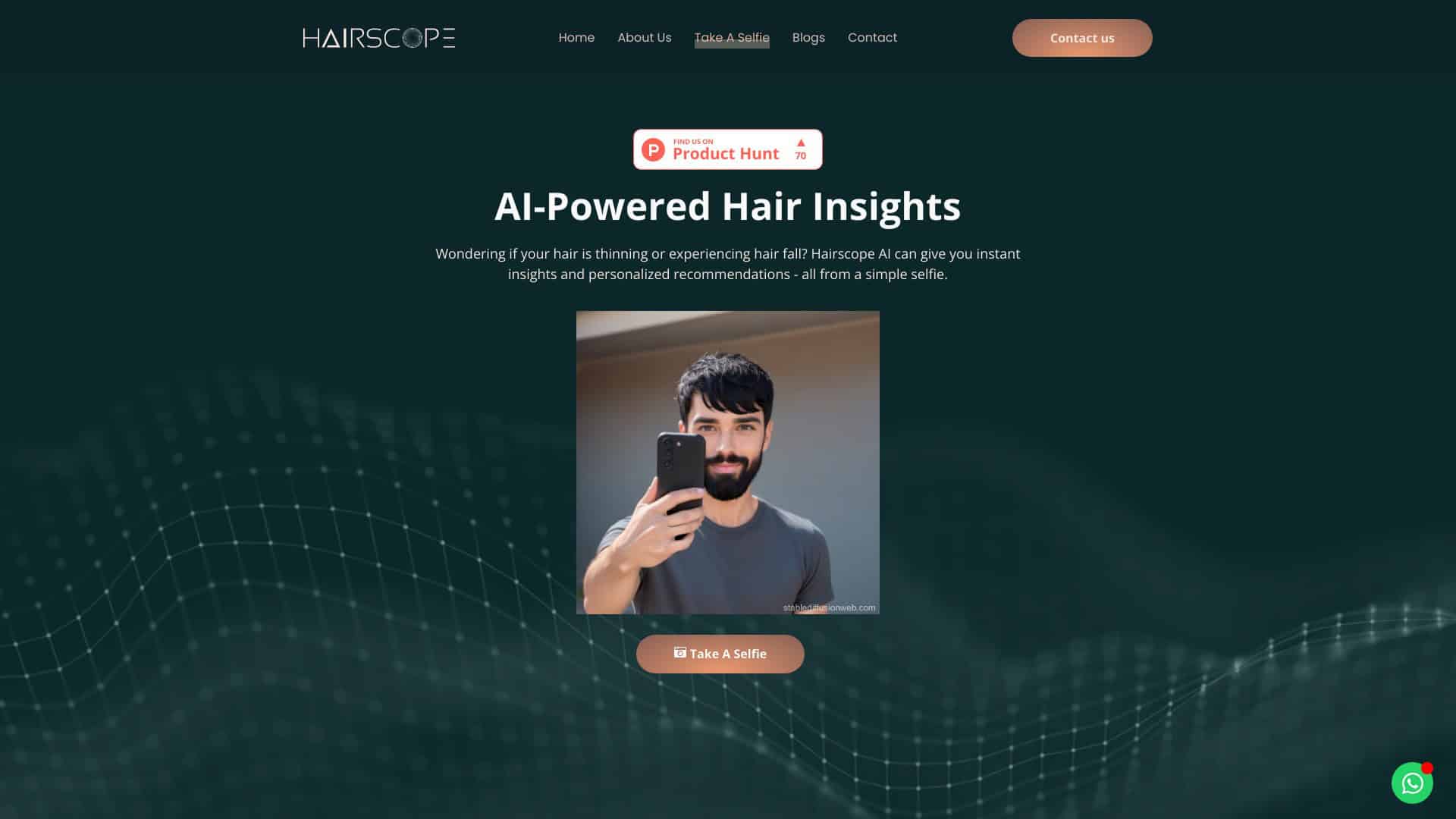 Hairscope AI | Boost Your Hair Health with a Selfie | Futureen