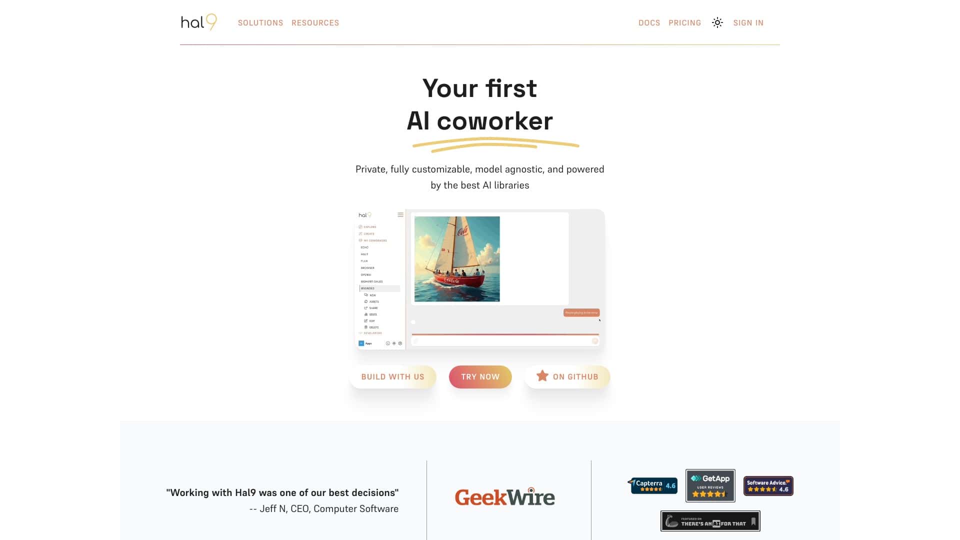 Hal9 | Hire Your AI Coworker for Instant Insights | Futureen