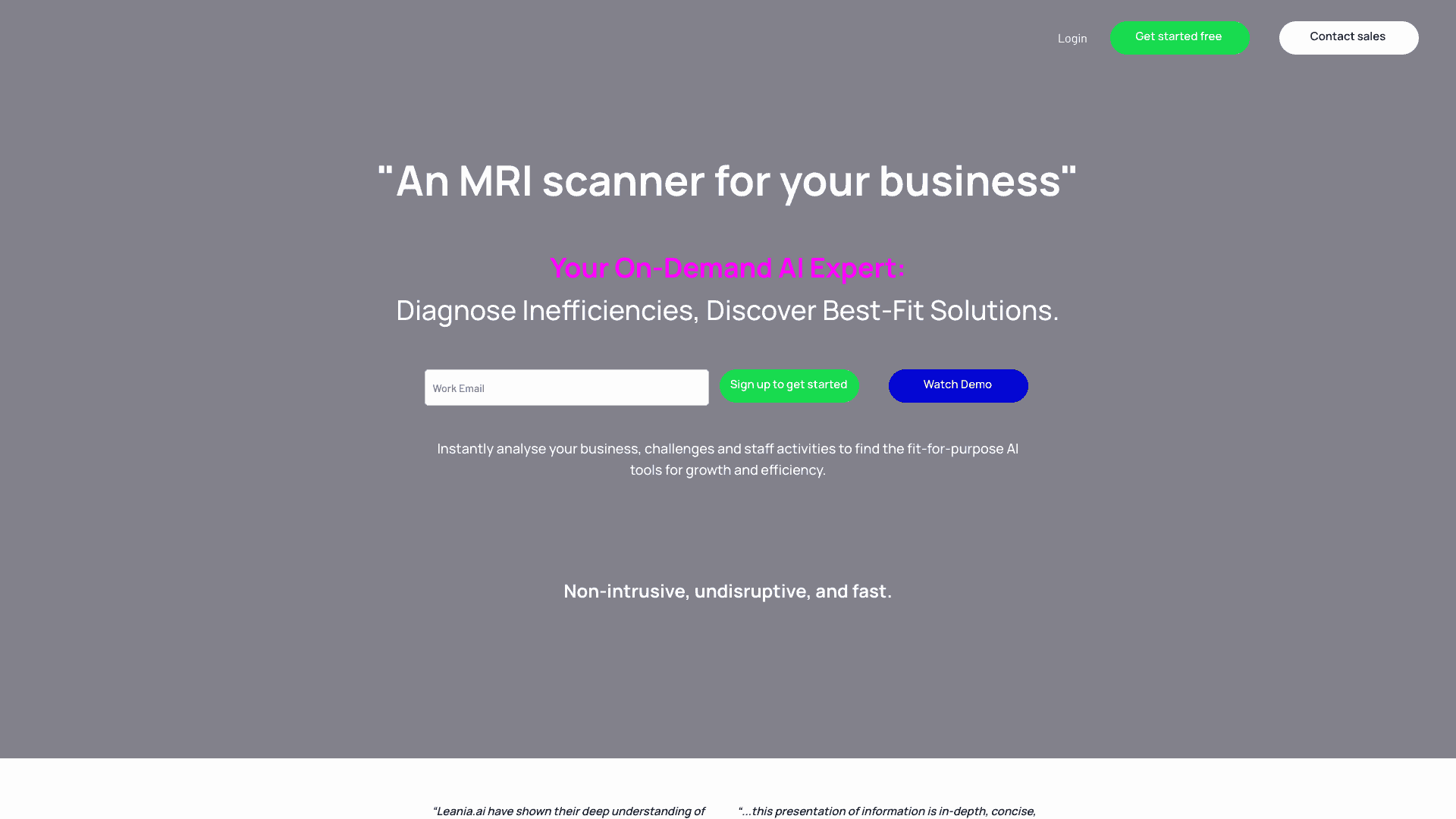 Leania.ai | Optimize Operations with Smart AI Solutions | Futureen