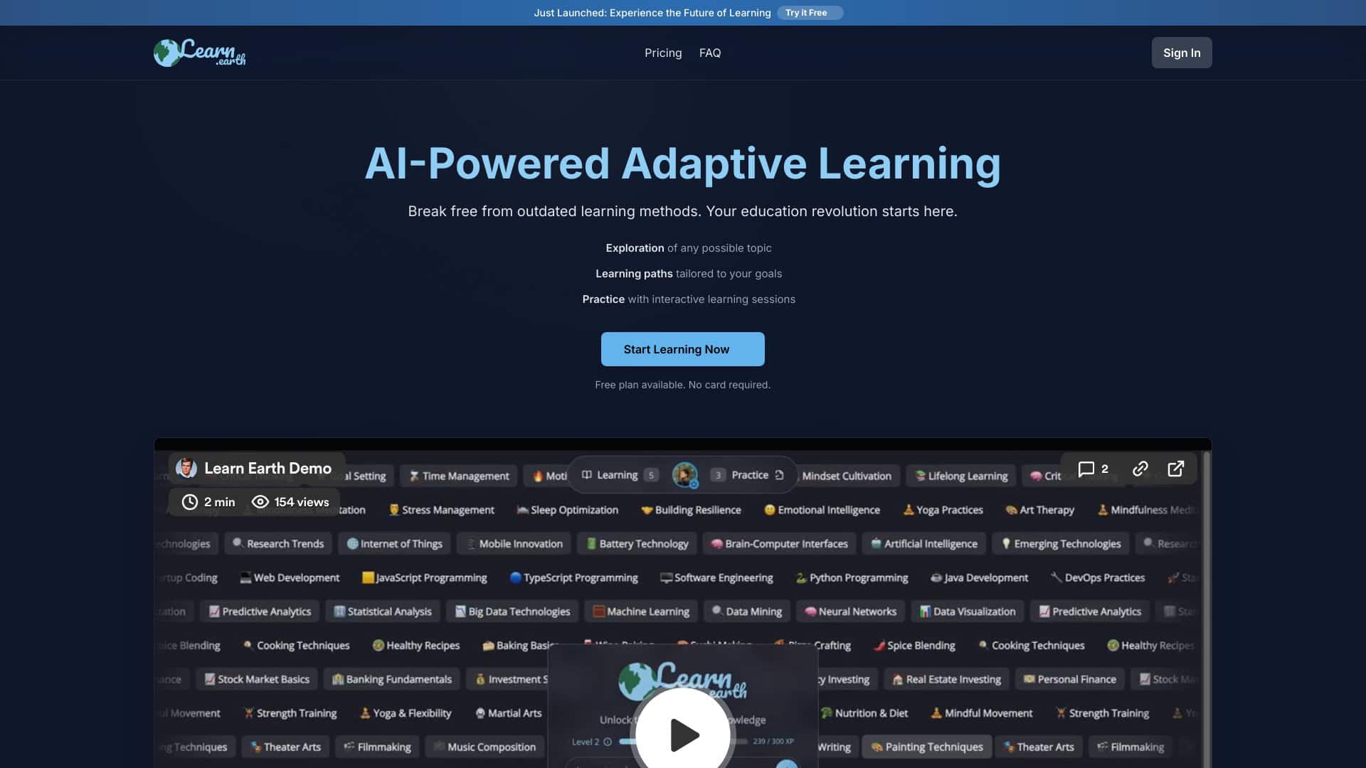 Earth | Personalized AI Learning for All | Futureen