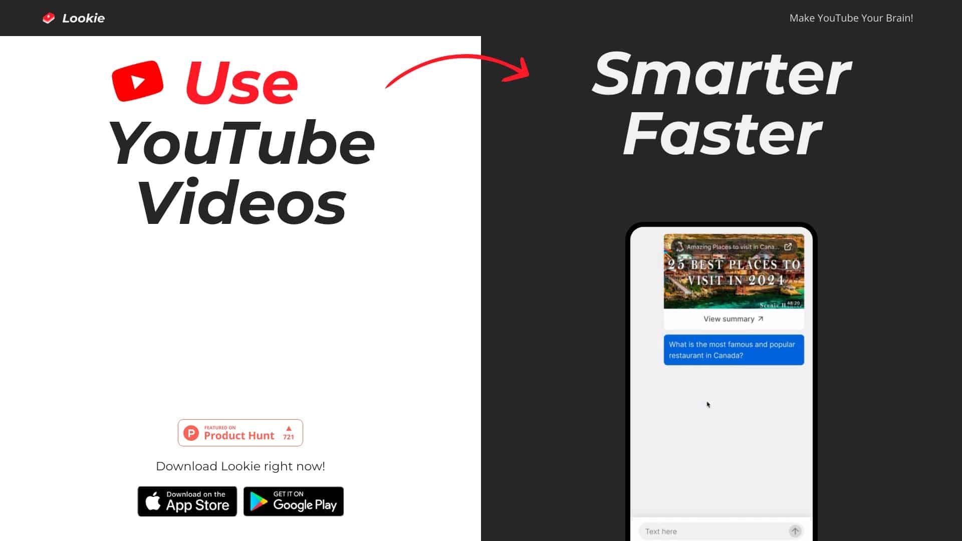 Lookie AI | Turn YouTube Videos into Quick Summaries | Futureen