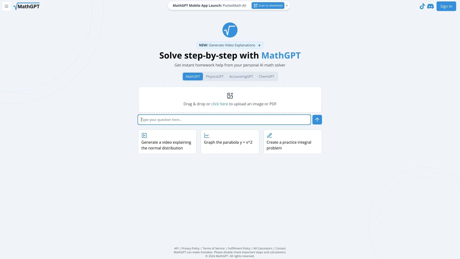 MathGPT | Smart AI Solution for Math Challenges | Futureen