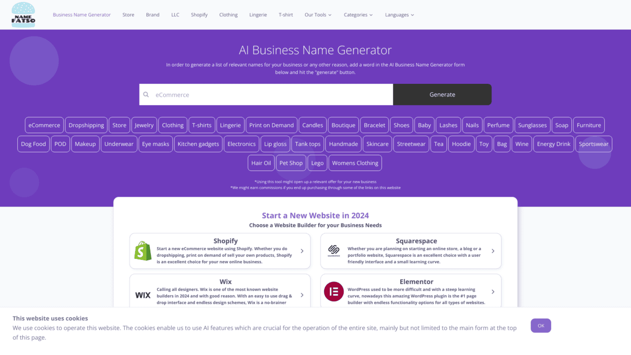Fatso | Generate Unique Business Names Instantly! | Futureen