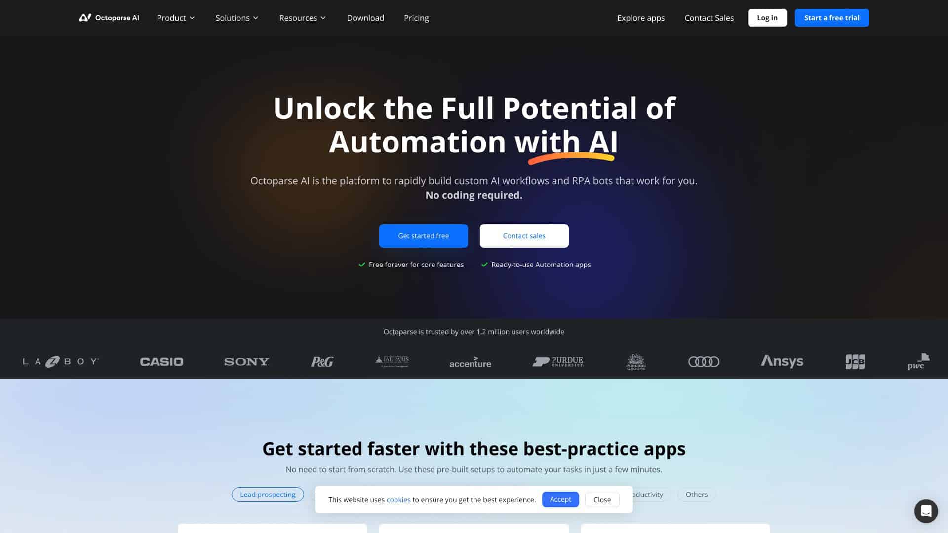 Octoparse AI | Boost Efficiency with No-Code Automation Tools | Futureen