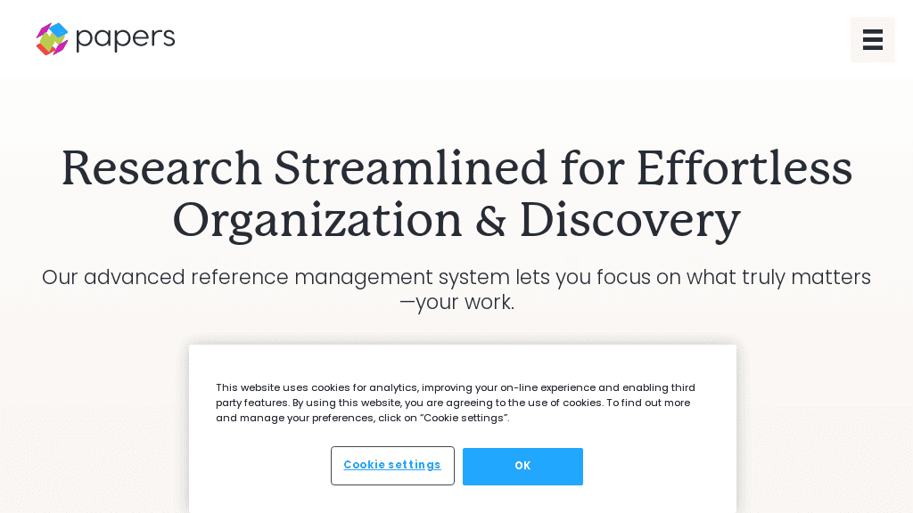 Papers | Simplify Research with Smart Reference Management | Futureen