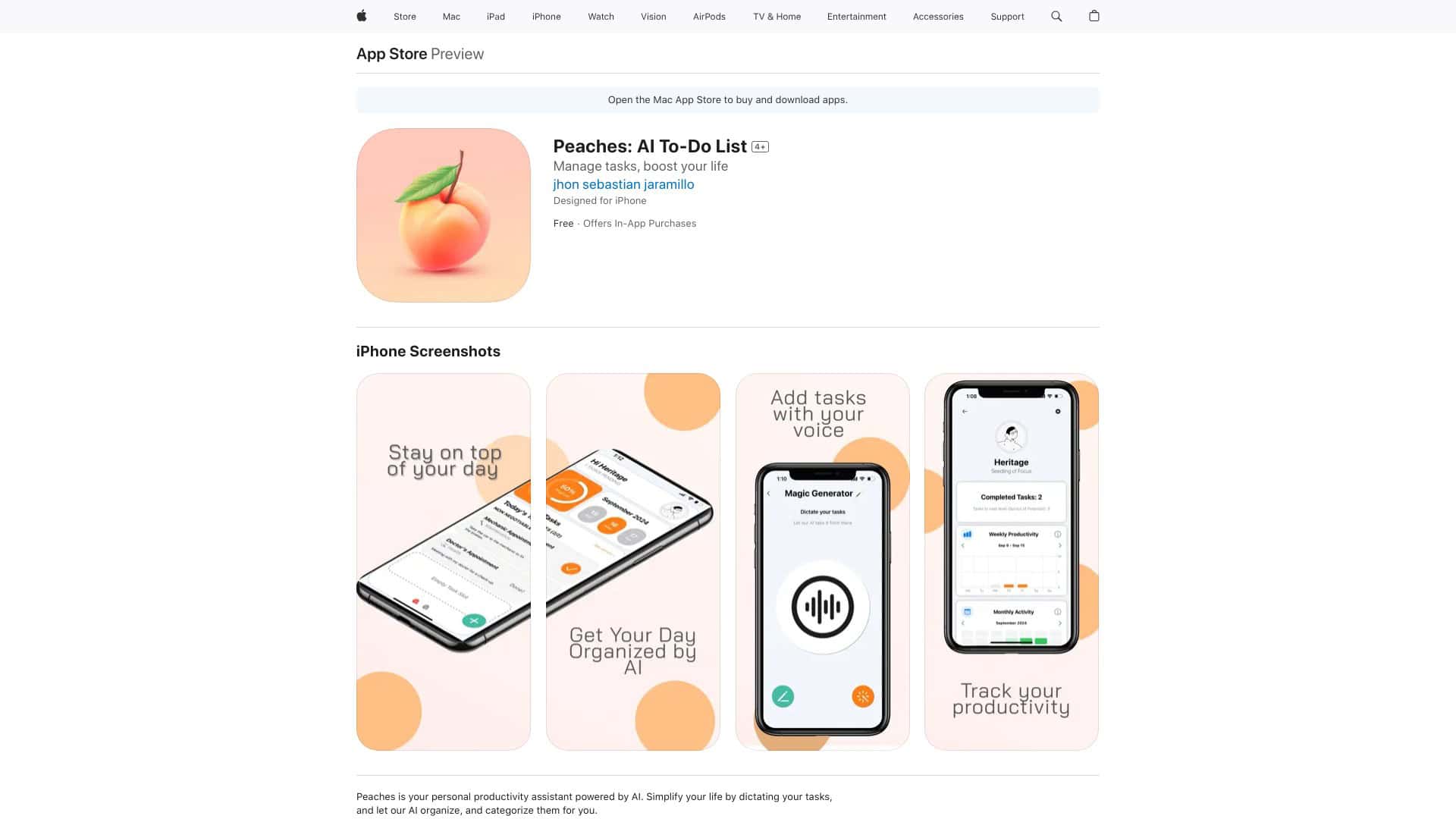 Peaches: AI To-Do List | Revamp Your Task Management Today! | Futureen