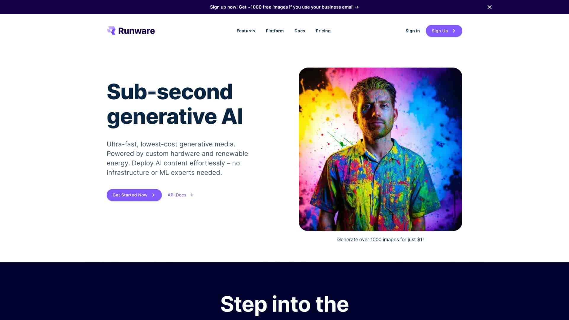 Runware | Fast & Affordable AI Image Generation API | Futureen