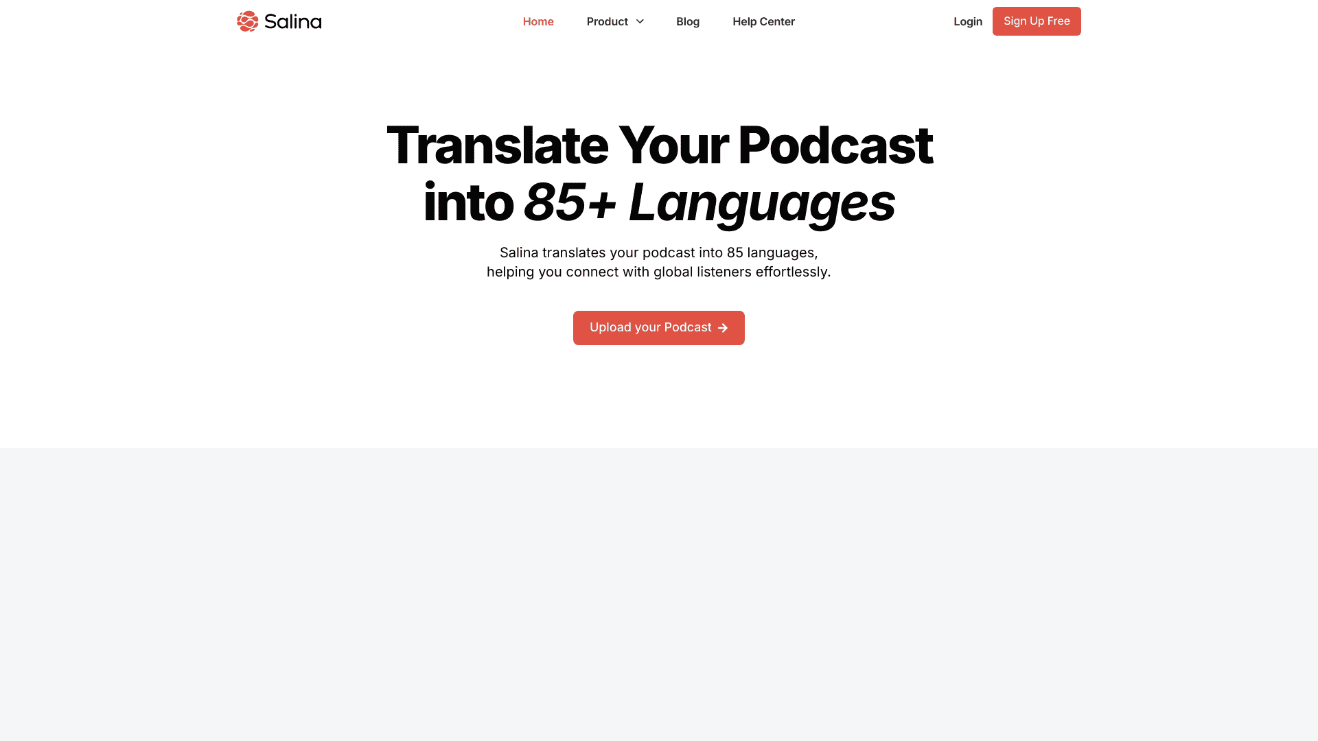 Salina | Translate Your Podcast into 85 Languages | Futureen